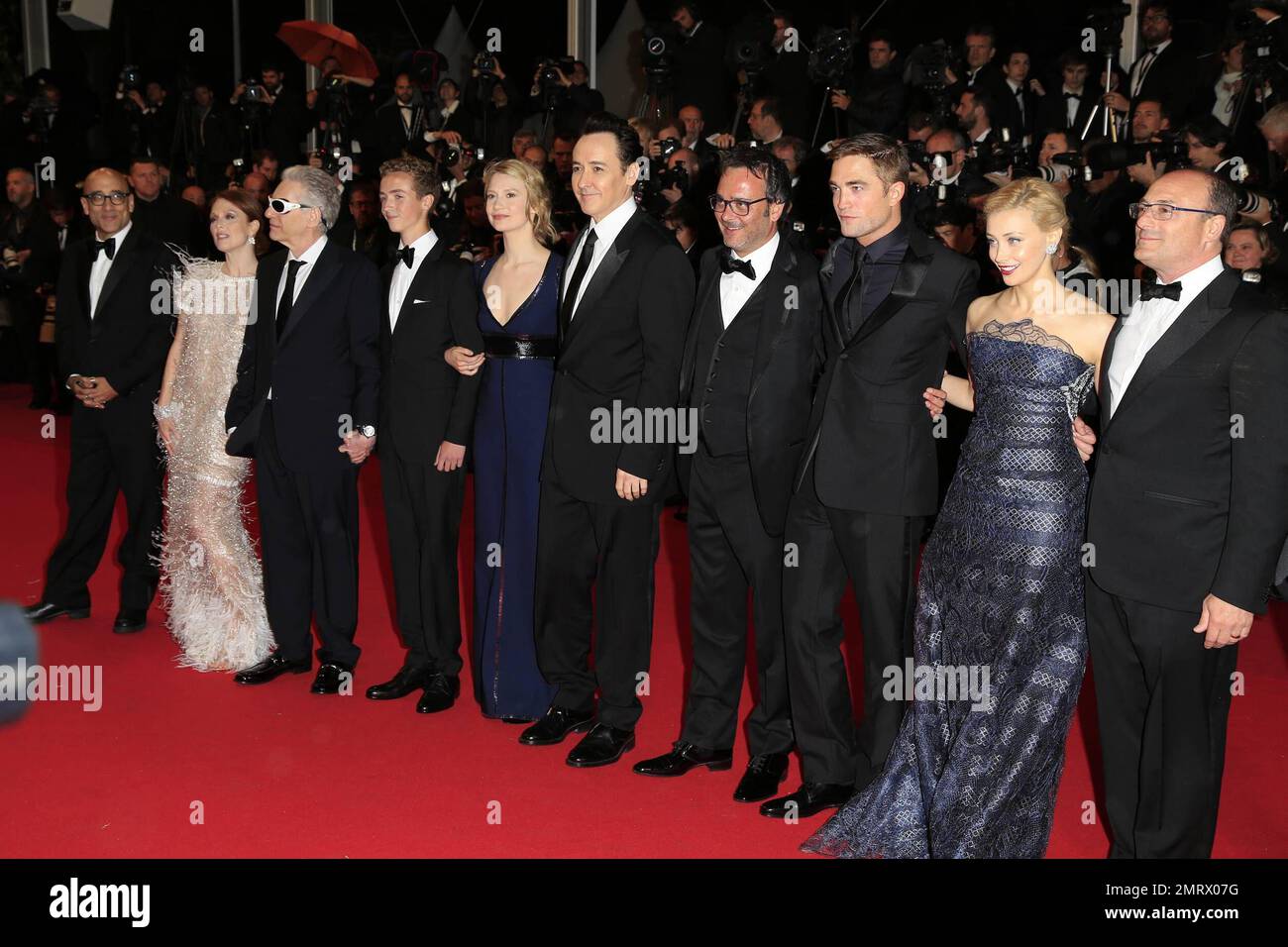 The cast of the film attend the "Maps To The Stars" Premiere at the ...
