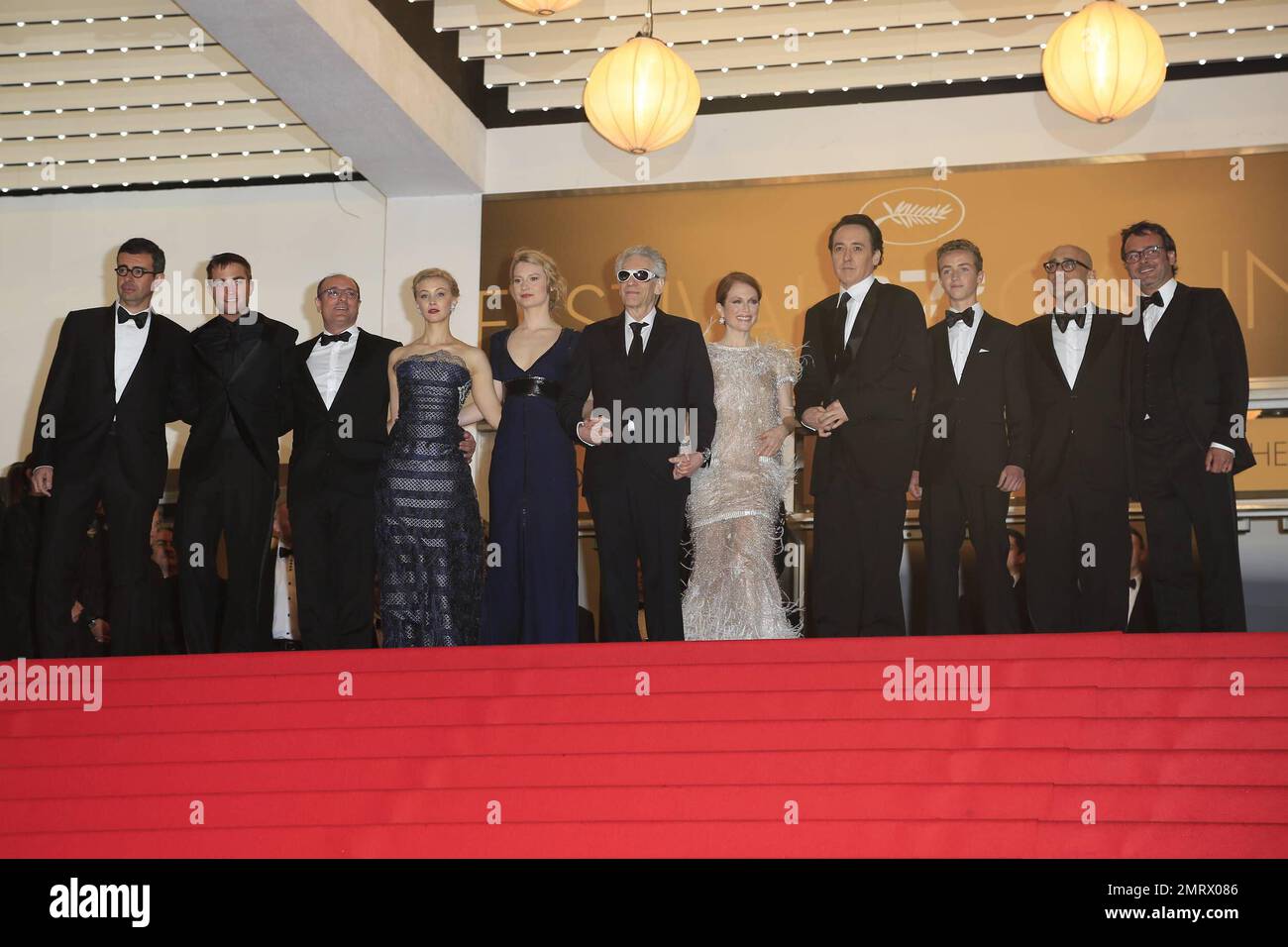 The cast of the film attend the "Maps To The Stars" Premiere at the ...