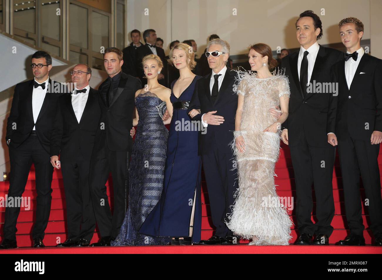 The cast of the film attend the "Maps To The Stars" Premiere at the ...