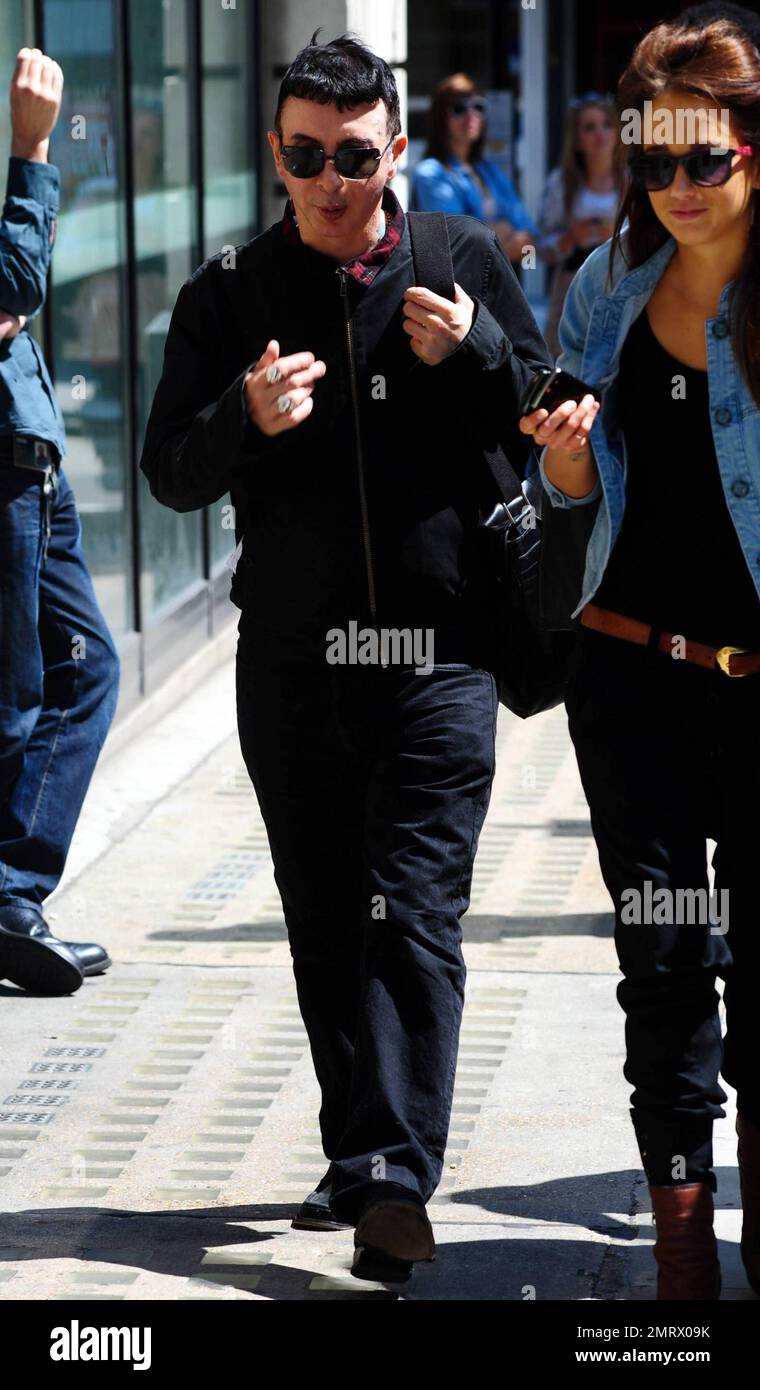 1980s pop icon and singer for Soft Cell Marc Almond looks very thin and ...