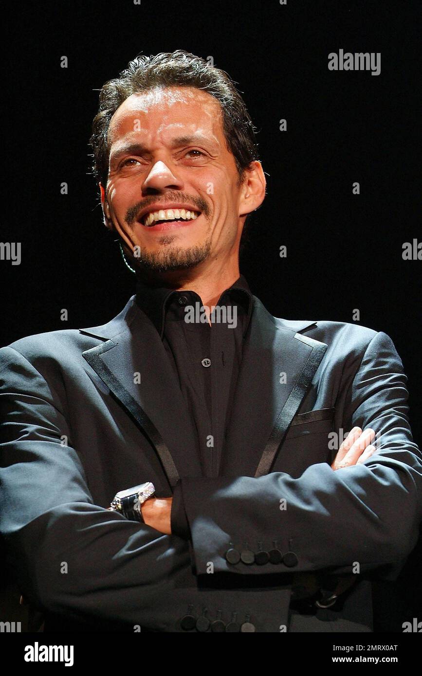 Puerto Rican salsa star Marc Anthony celebrates his 43rd birthday ...