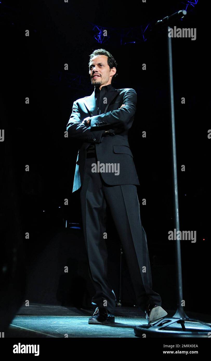 Puerto Rican salsa star Marc Anthony celebrates his 43rd birthday ...