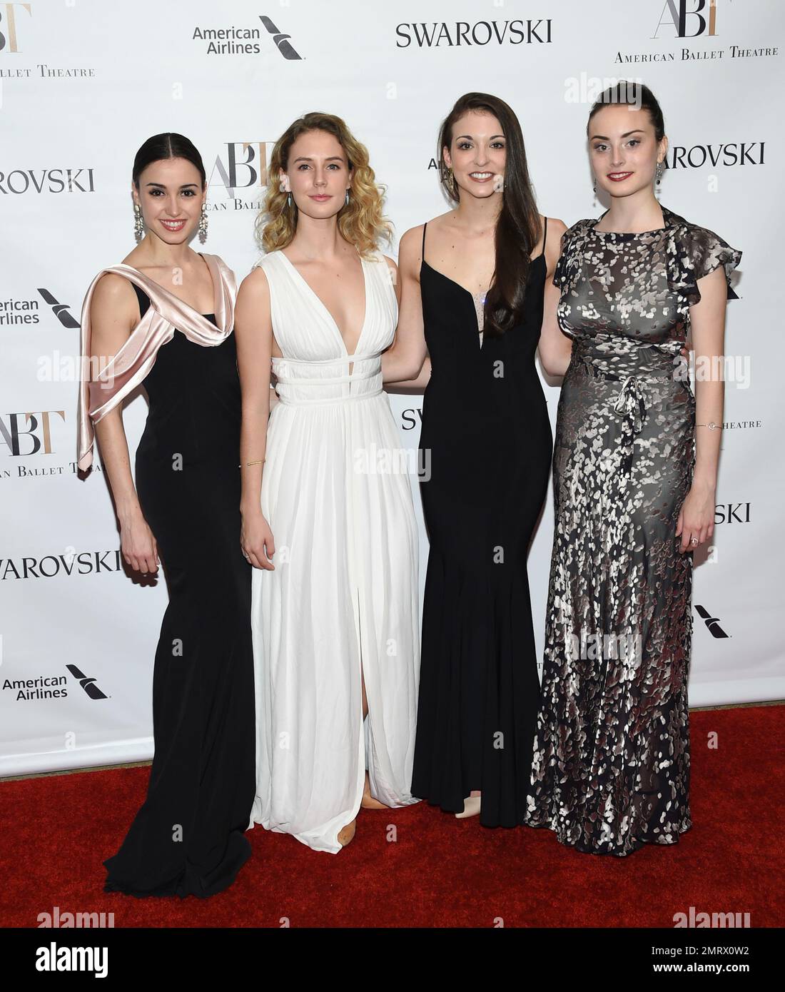 Ballet dancers Betsy McBride, left, Scout Forsyth, April Giangeruso and ...