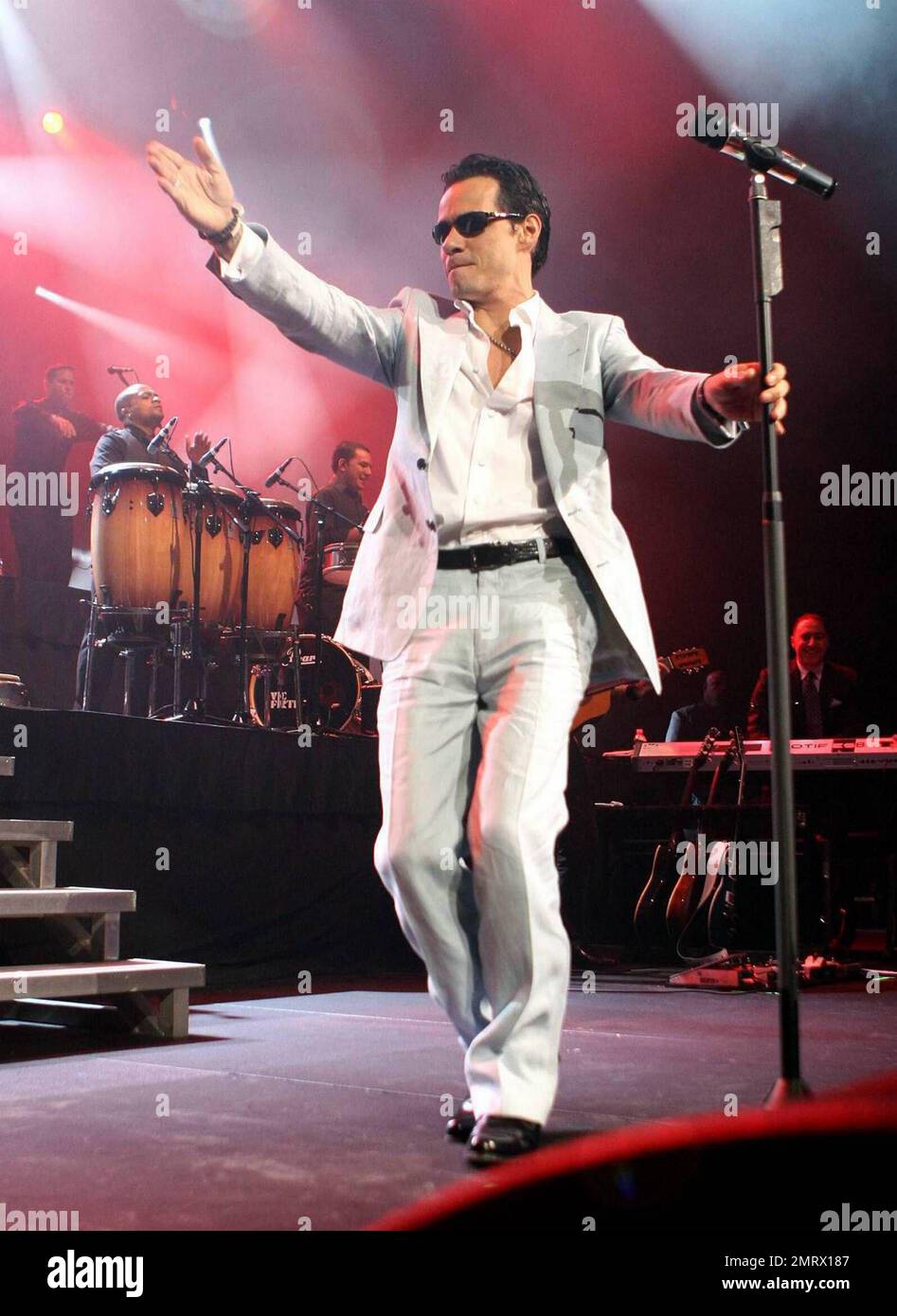 Award-winning Salsa singer, actor and producer Marc Anthony heats up ...
