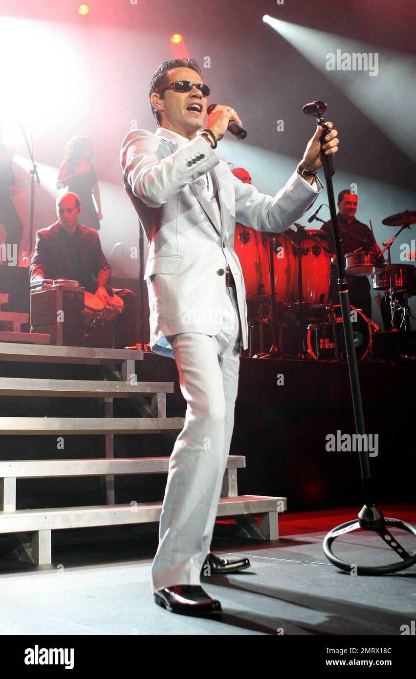 Award-winning Salsa singer, actor and producer Marc Anthony heats up ...