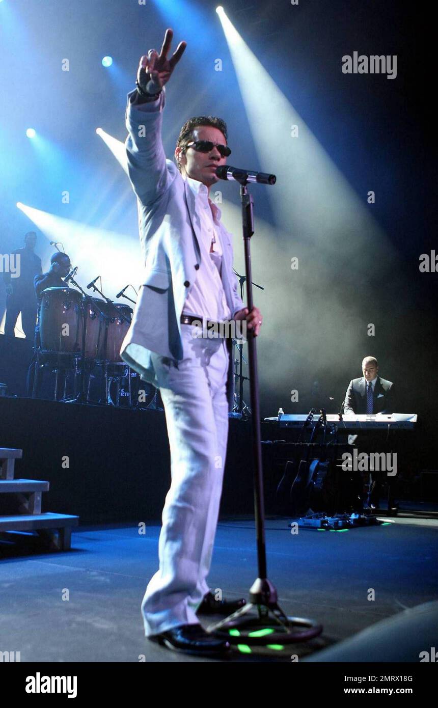 Award-winning Salsa singer, actor and producer Marc Anthony heats up ...