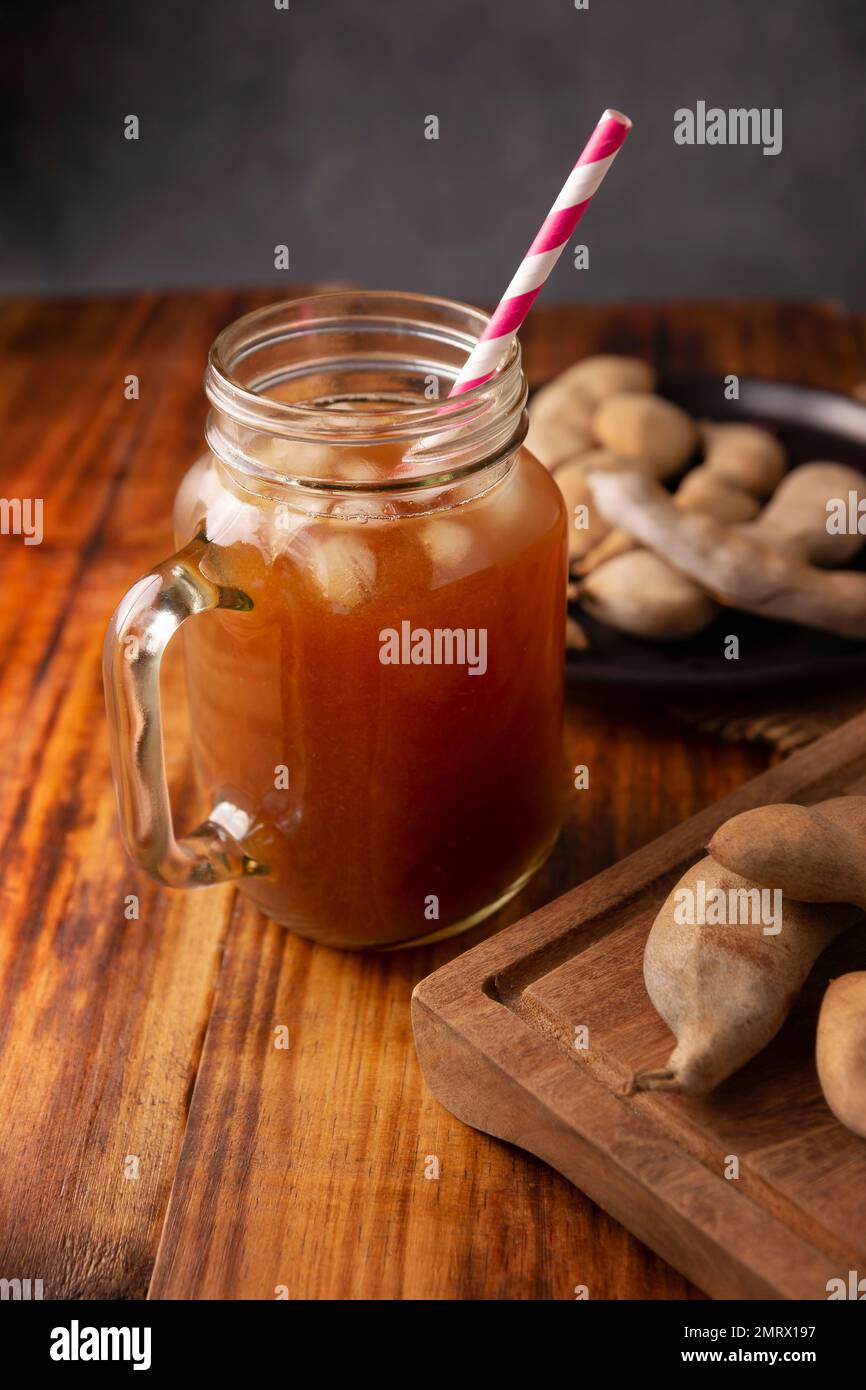 Agua de Tamarindo, is one of the traditional "Aguas Frescas" in Mexico ...