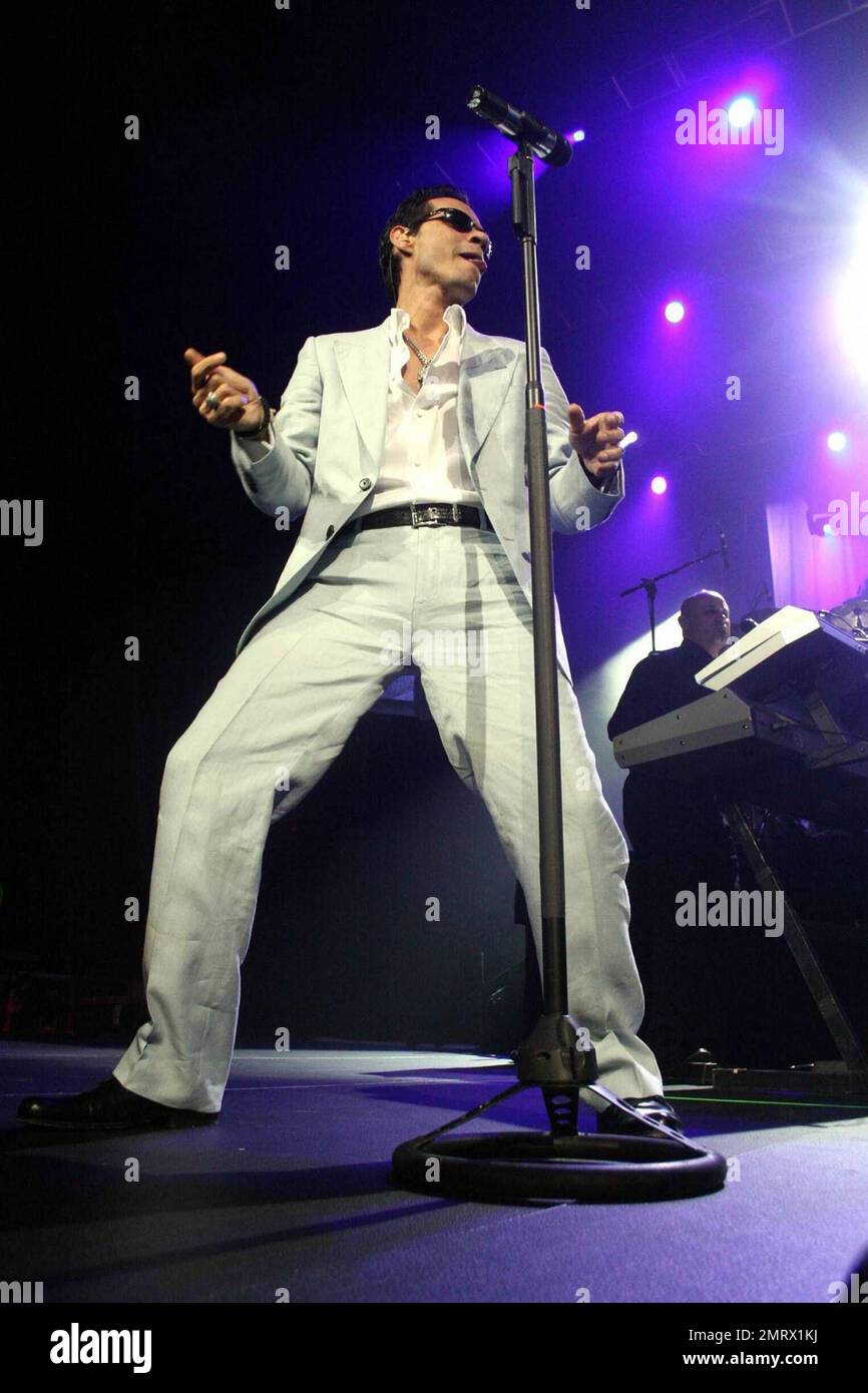 Award-winning Salsa singer, actor and producer Marc Anthony heats up ...