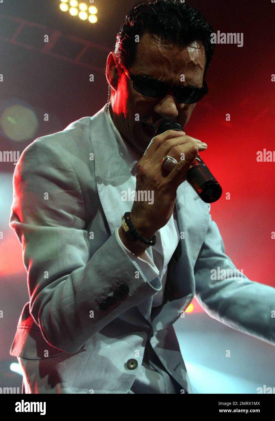 Award-winning Salsa singer, actor and producer Marc Anthony heats up ...