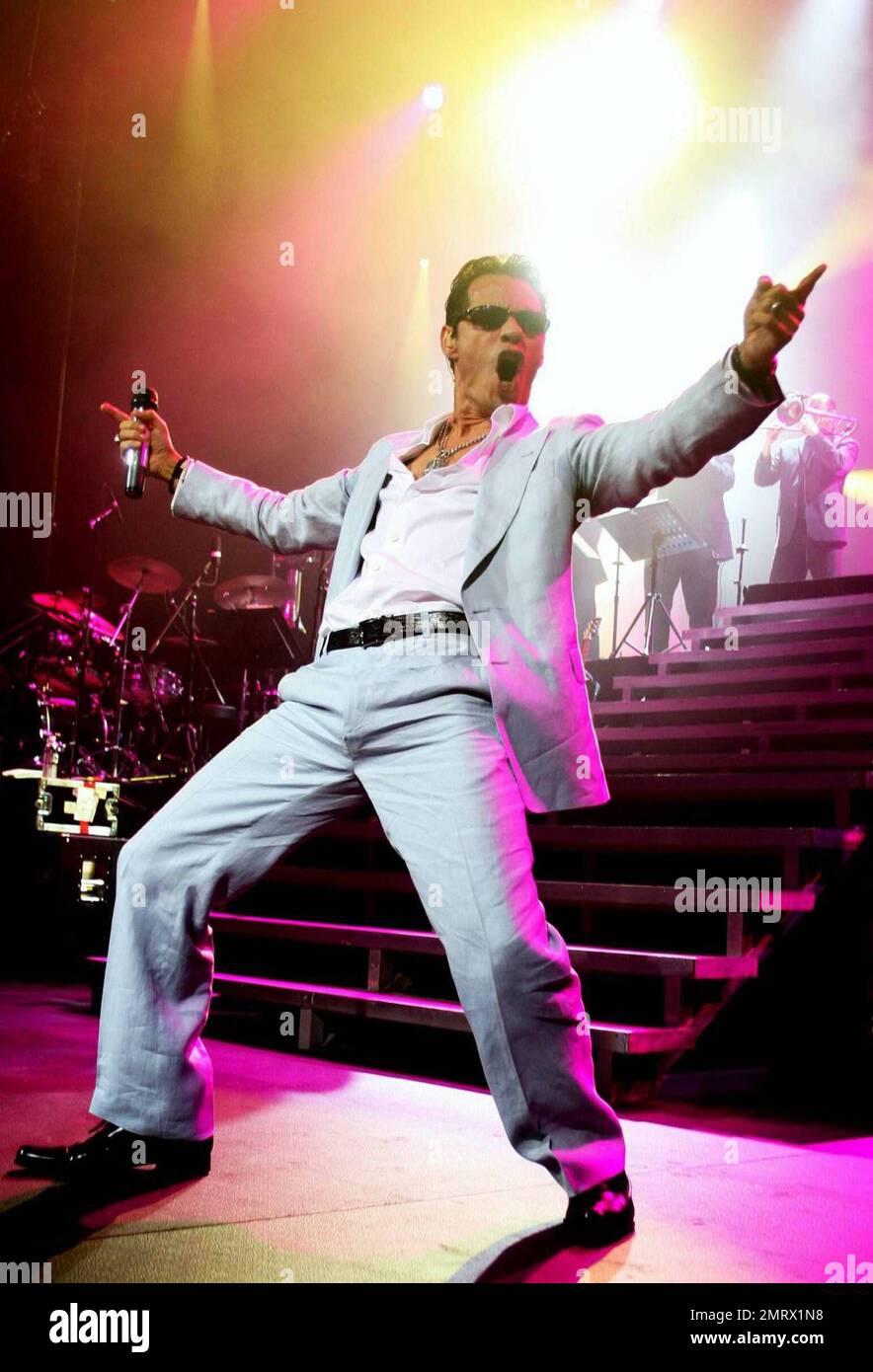 Award-winning Salsa singer, actor and producer Marc Anthony heats up ...