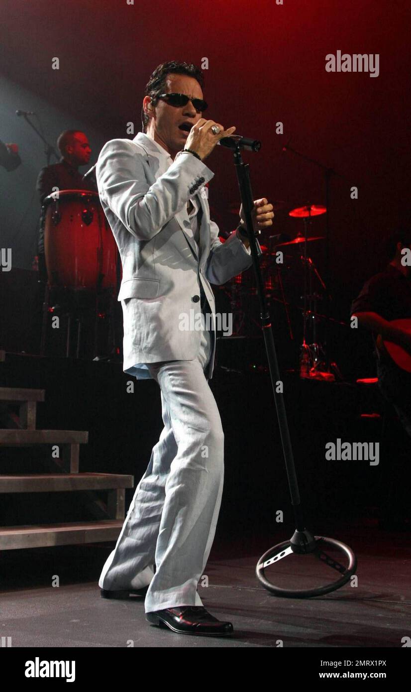 Award-winning Salsa singer, actor and producer Marc Anthony heats up ...
