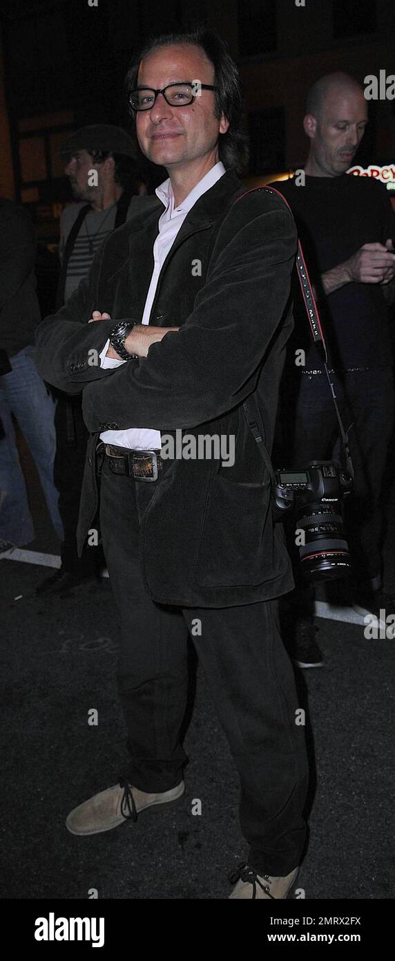 Actor Fisher Stevens attends the Marc Jacob Runway show at the Armory ...
