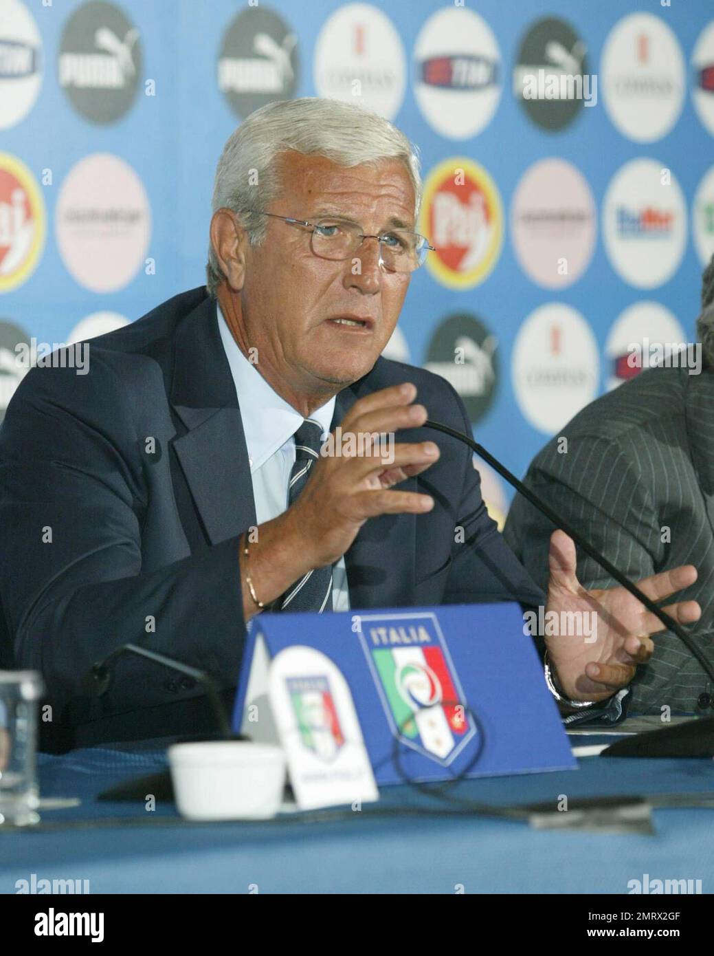 Marcello lippi coach italy soccer hi-res stock photography and images ...
