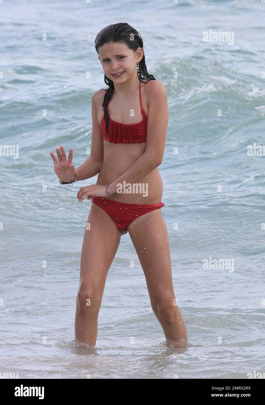 Marcelo Tinelli Along With Family And Friends Spend A Day At The Beach