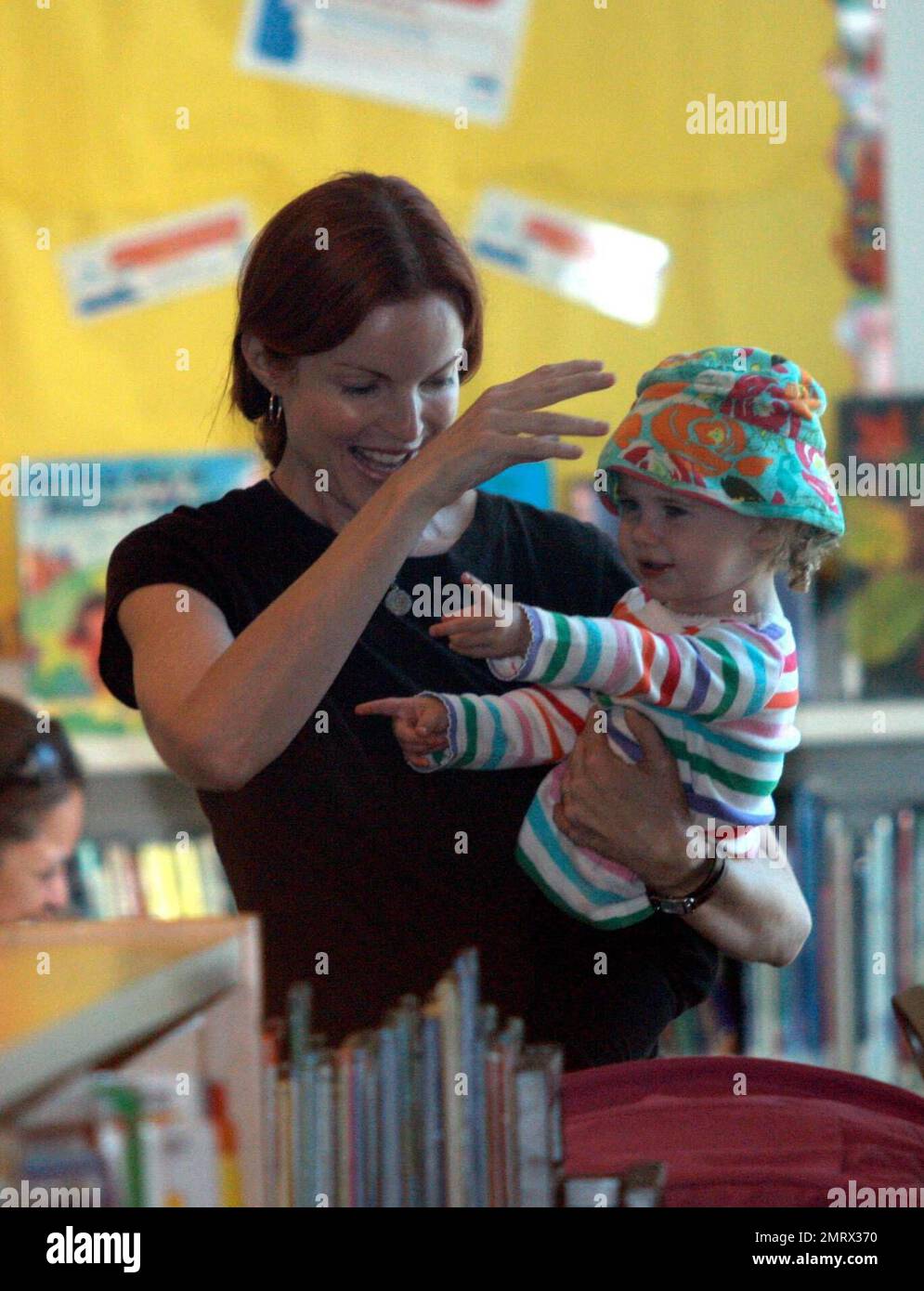 Exclusive!! "Desperate Housewives" star Marcia Cross and one of her ...