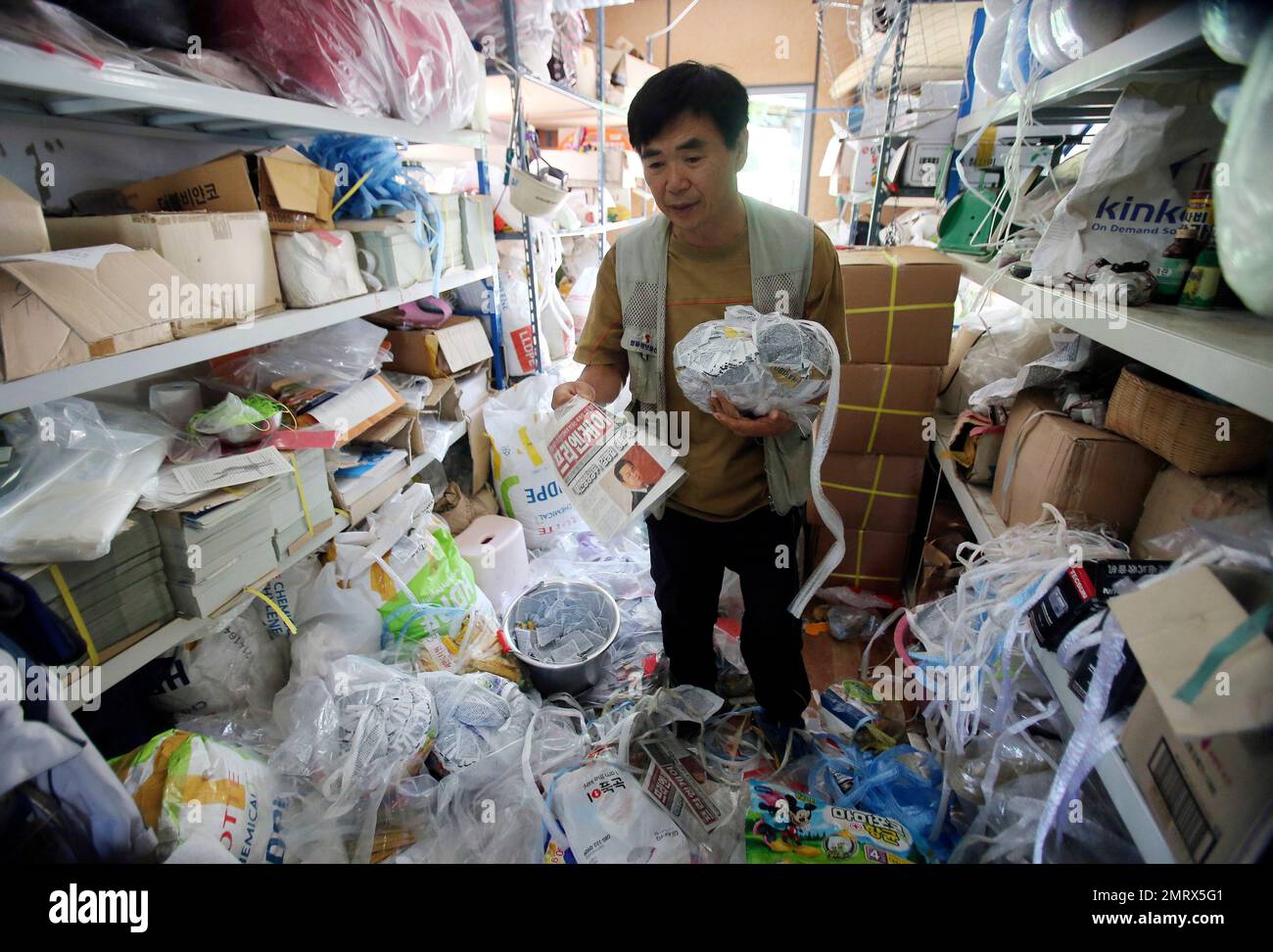 In this June 15, 2017 photo, Lee Min Bok, a North Korean who was swayed ...