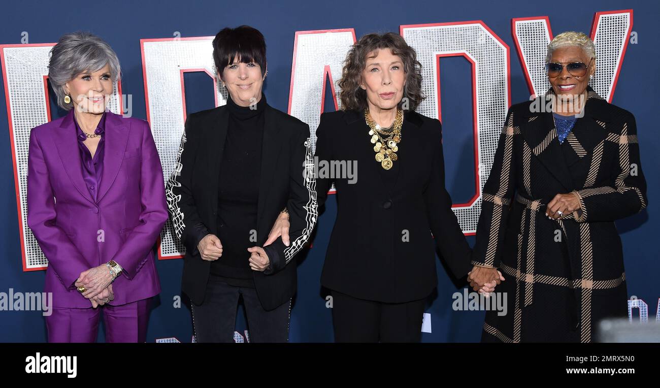 Westwood, CA. January 31, 2023, Jane Fonda, Diane Warren, Lily Tomlin ...
