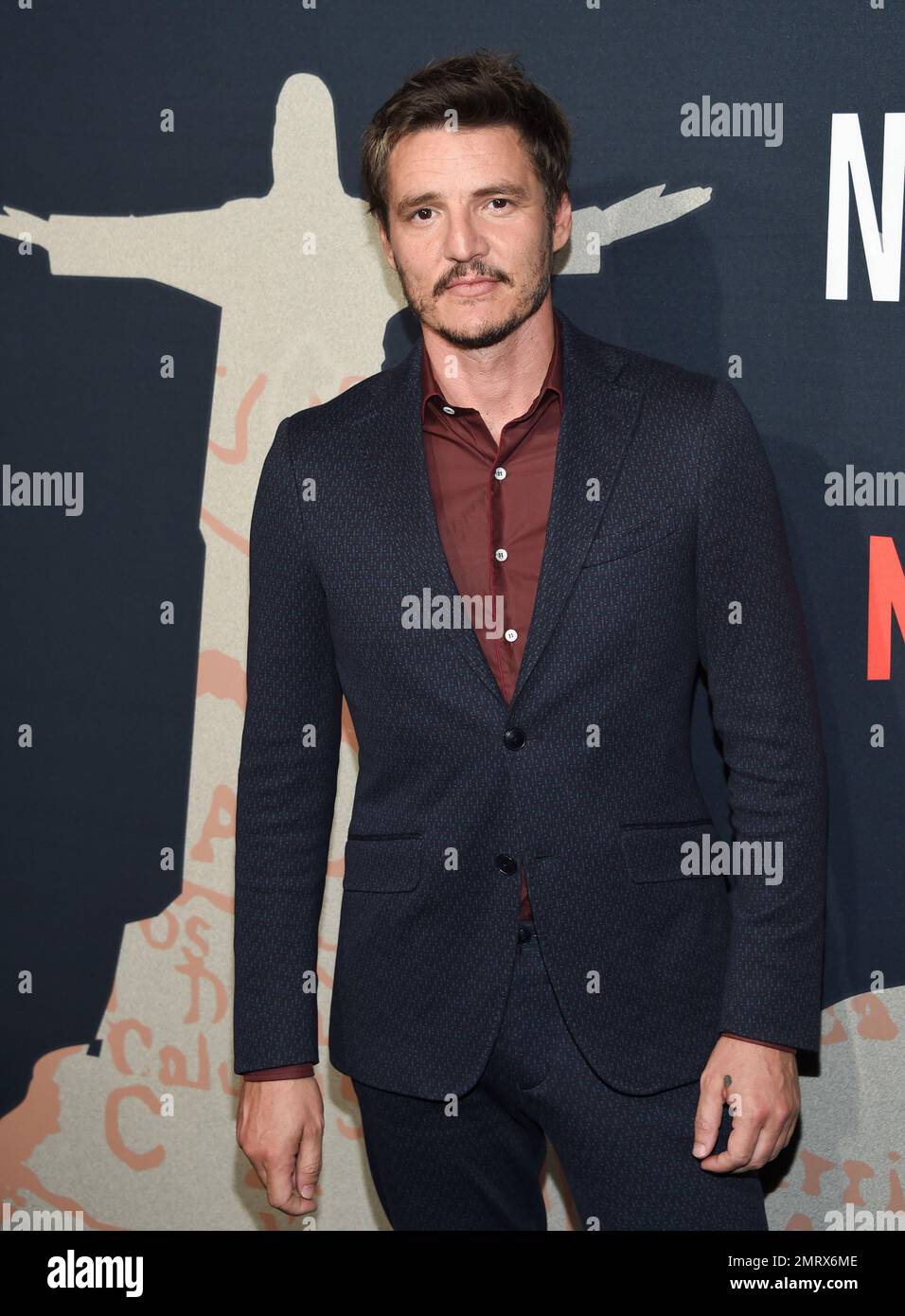 Actor Pedro Pascal attends the Netflix series "Narcos" season three ...