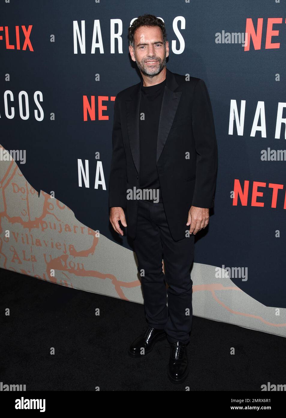 Actor Francisco Denis attends the Netflix series "Narcos" season three ...