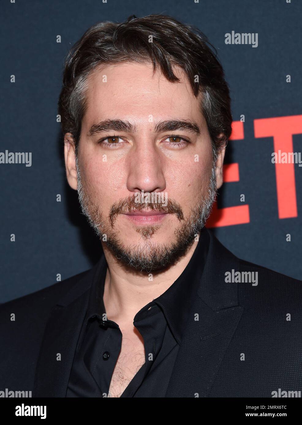 Actor Alberto Ammann attends the Netflix series "Narcos" season three ...