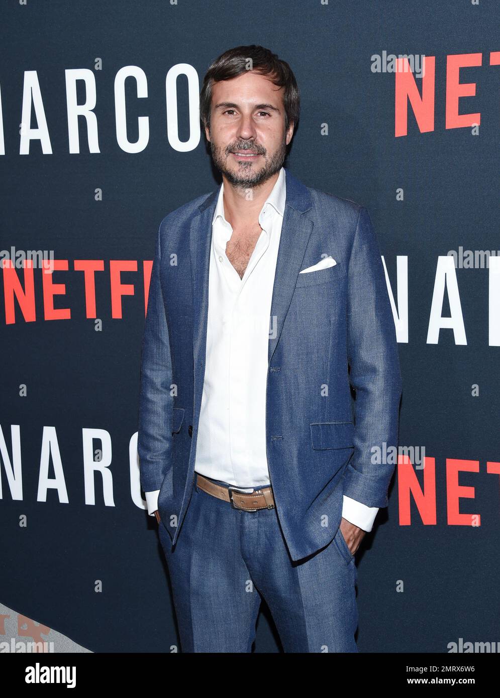 Director Andres Baiz attends the Netflix series "Narcos" season three ...