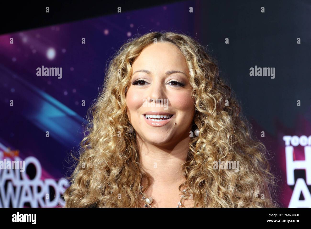 Mariah Carey arrives at the 2012 TeenNick HALO Awards held at the ...