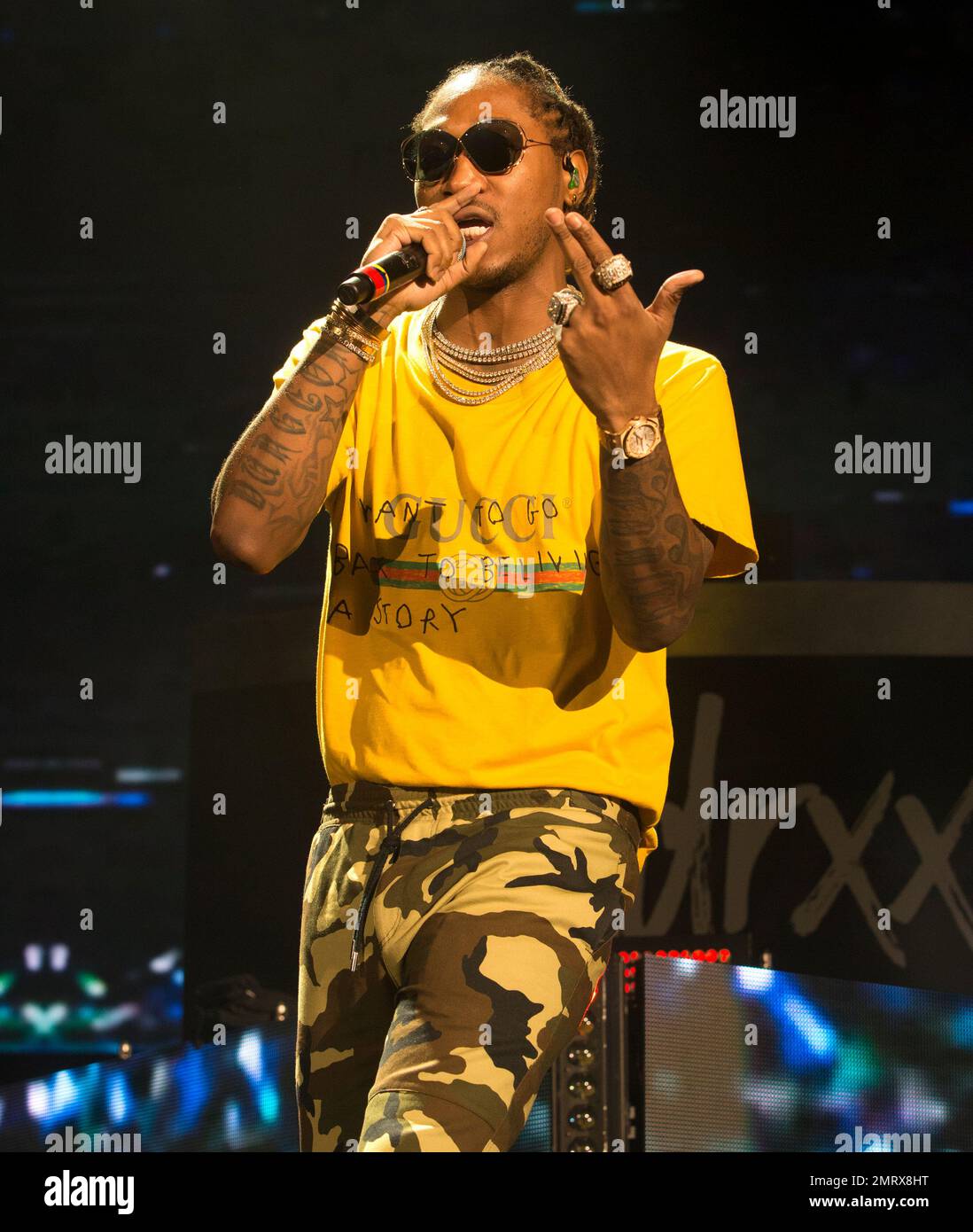 Rapper Future performs in concert during his "The Future Hndrxx Tour ...