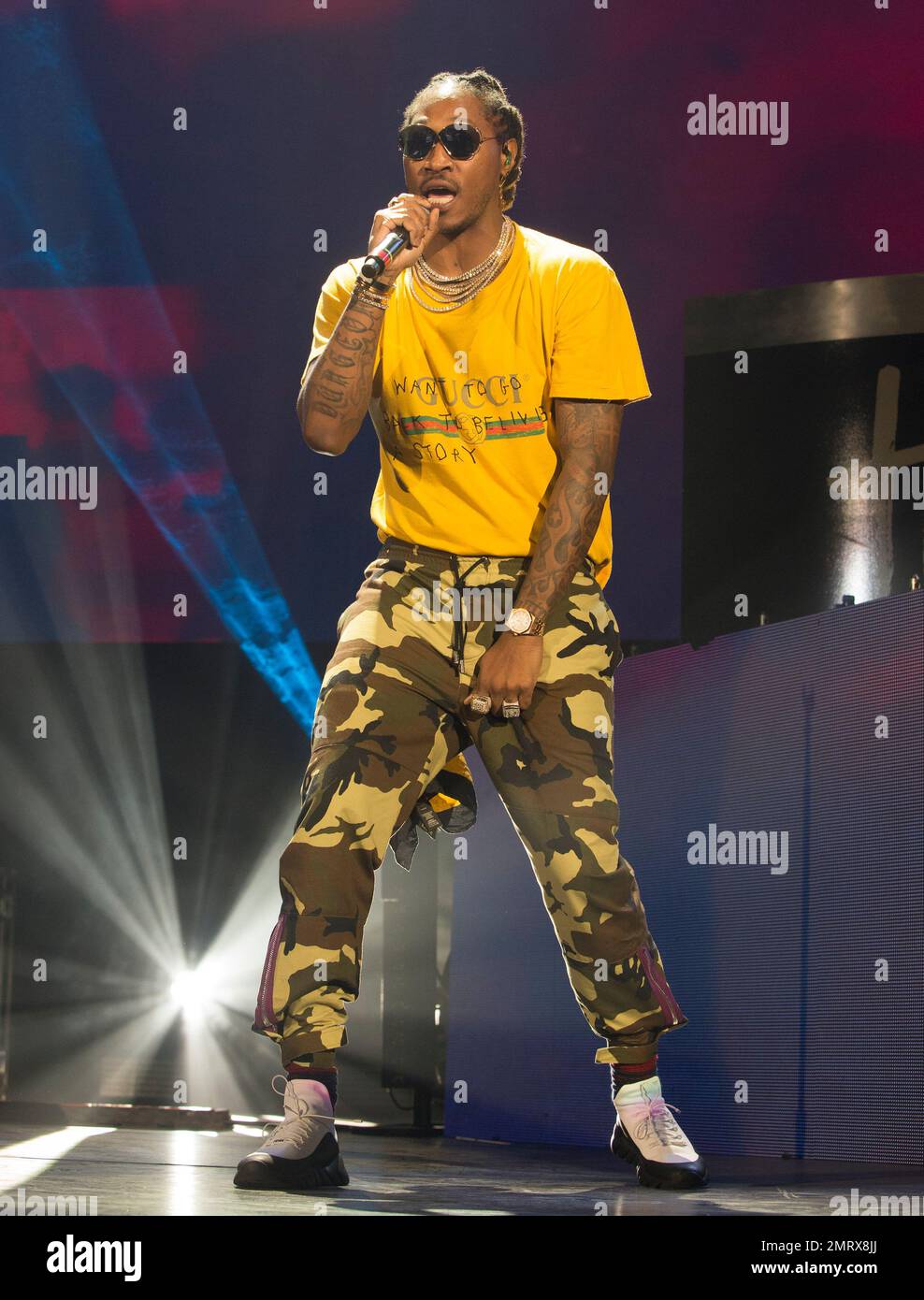 Rapper Future performs in concert during his "The Future Hndrxx Tour ...