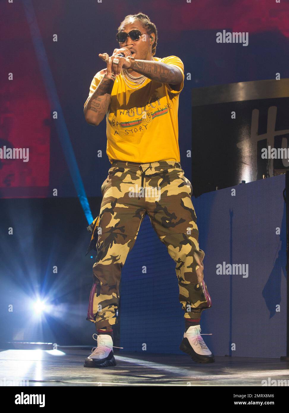 Rapper Future performs in concert during his "The Future Hndrxx Tour ...