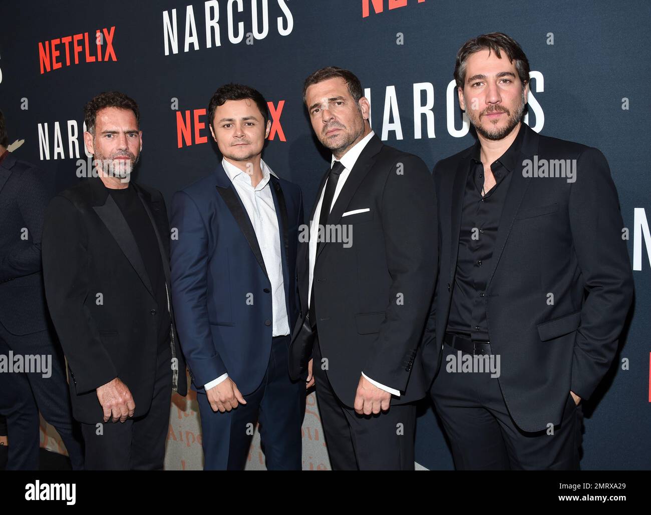 Actors Francisco Denis, left, Arturo Castro, Pepe Rapazote and Alberto ...