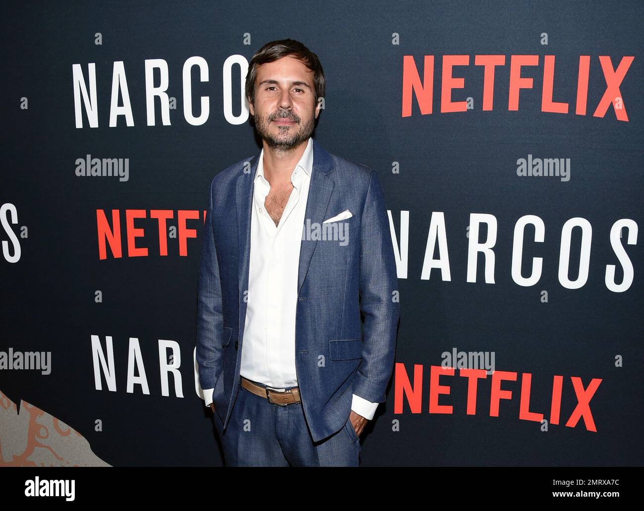Director Andres Baiz attends the Netflix series "Narcos" season three ...