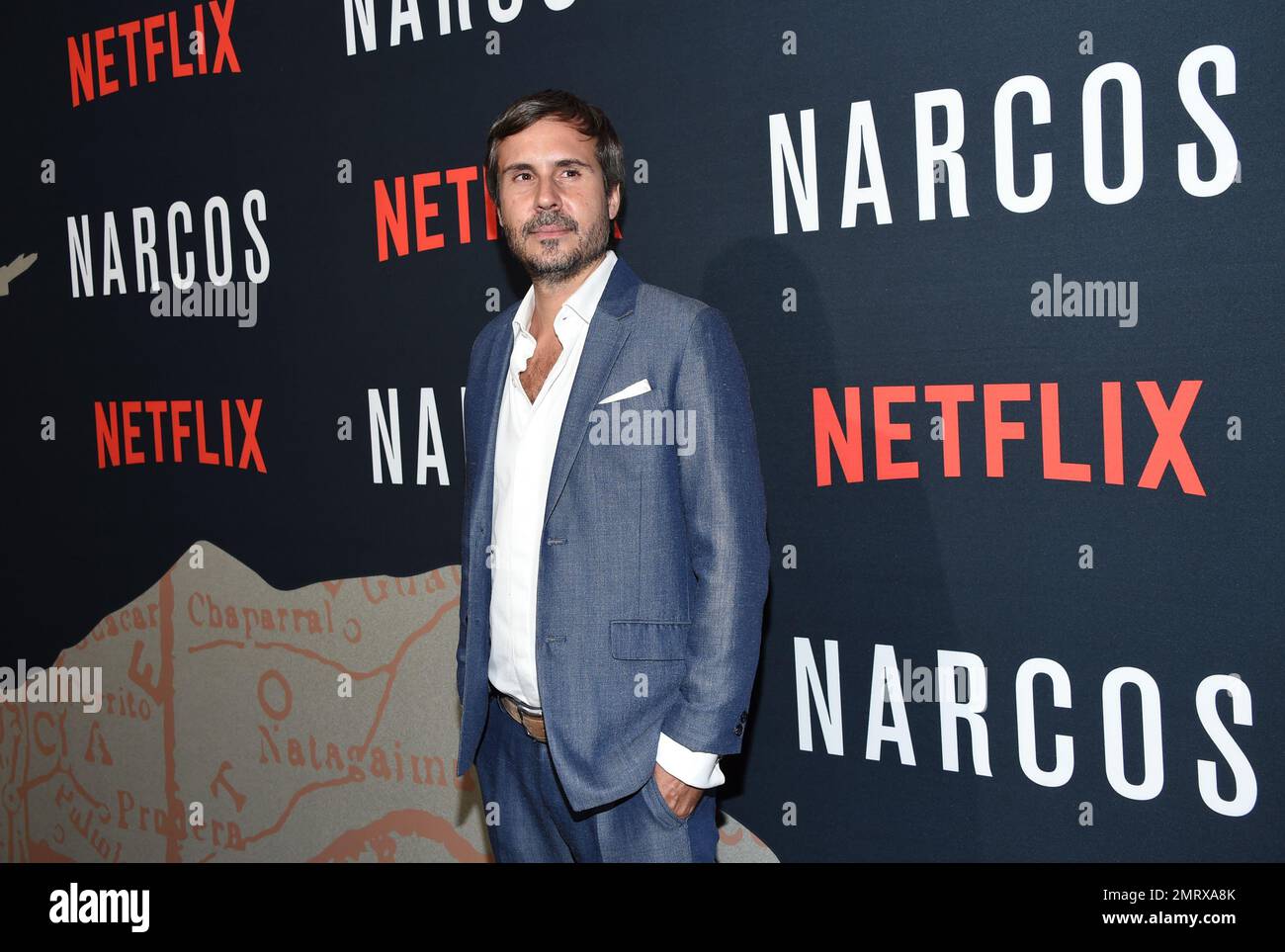 Director Andres Baiz attends the Netflix series "Narcos" season three ...