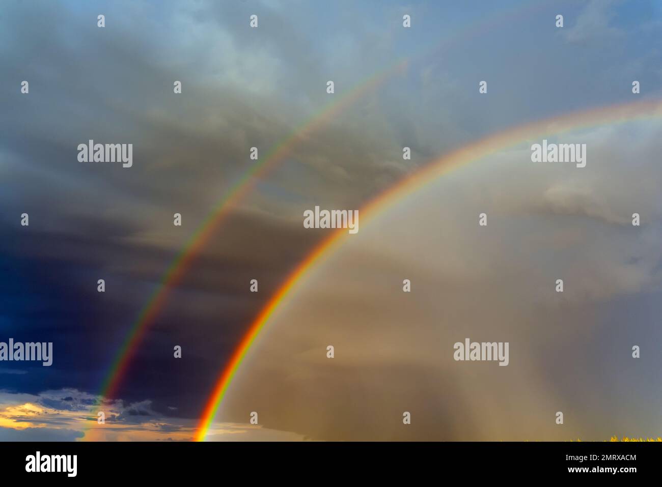 Rainbow after rainfall hi-res stock photography and images - Alamy