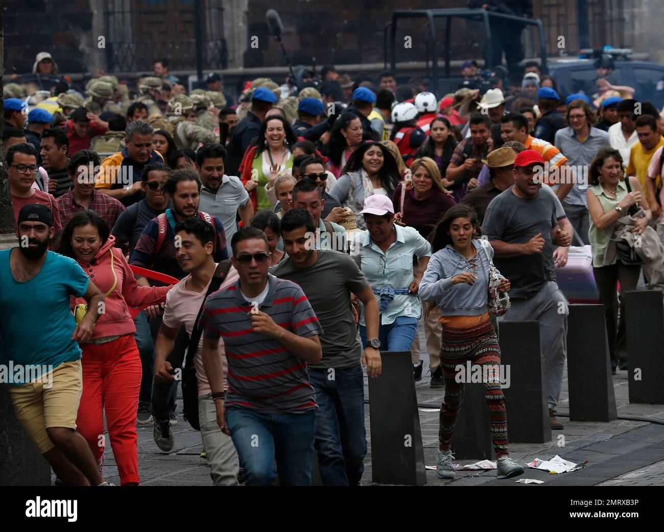 People Running From Godzilla