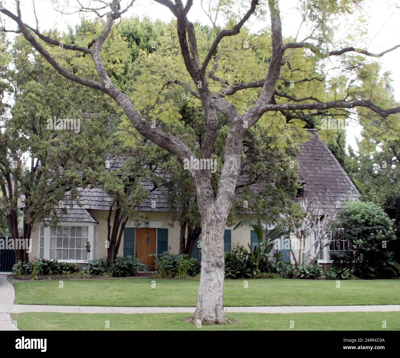 Marilyn Monroe's old Hollywood Hills home in Ca. 1/27/07 Stock Photo ...