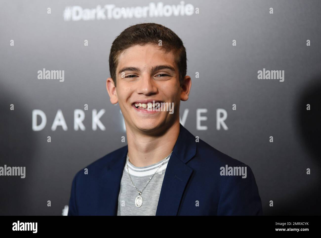 Actor Michael Barbieri attends a special screening of "The Dark Tower ...