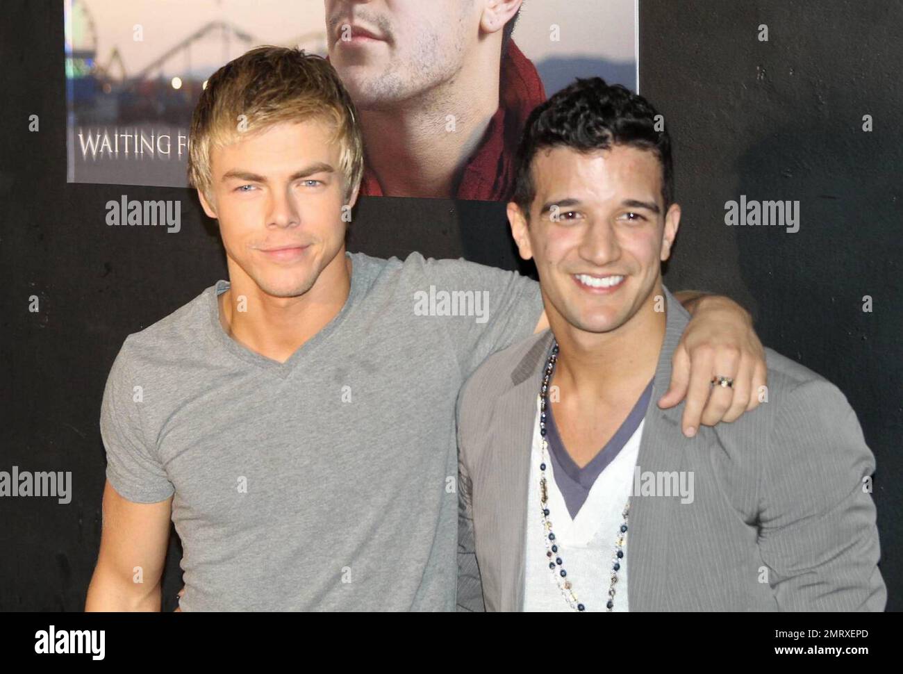 Singer and former "Dancing with the Stars" contestant Mark Ballas poses ...