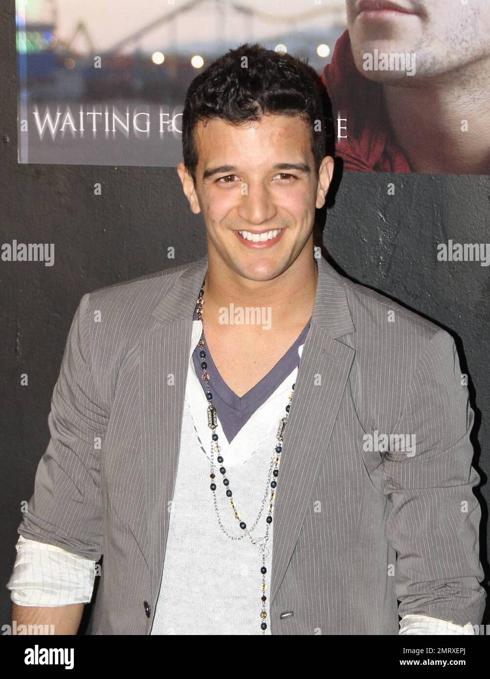 Singer and former "Dancing with the Stars" contestant Mark Ballas ...
