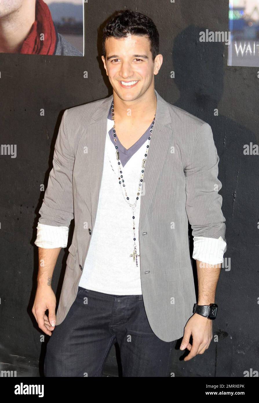 Singer and former "Dancing with the Stars" contestant Mark Ballas ...