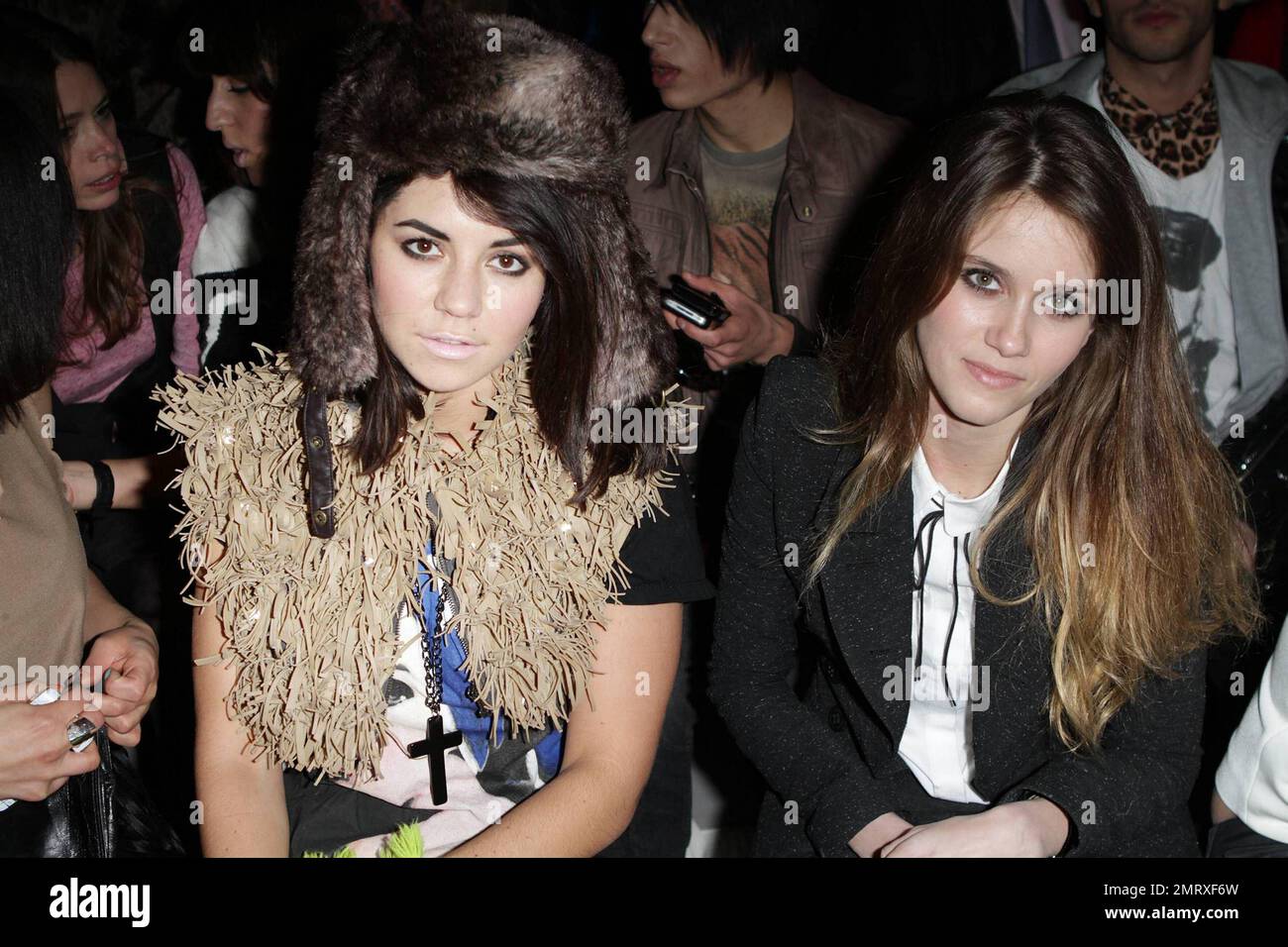 In a fun light-up fringe vest singer Marina Diamandis (aka Marina & The ...