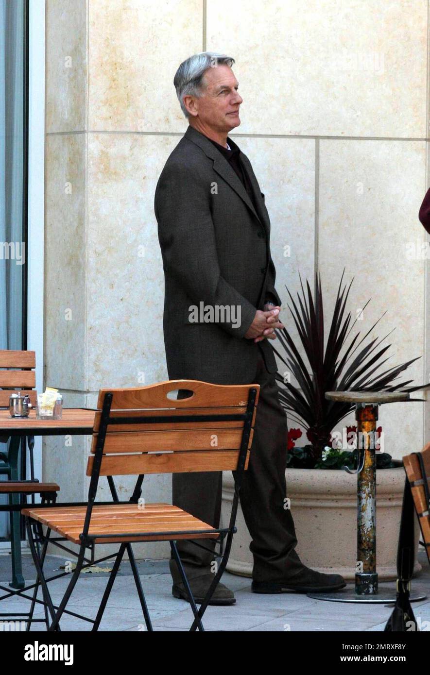 Exclusive!! Mark Harmon was seen filming his hit TV show, "NCIS" on ...