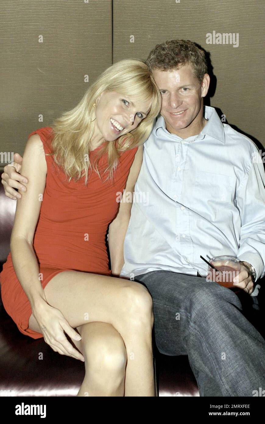 Tennis doubles champion Mark Knowles and his wife Dawn enjoy an evening ...