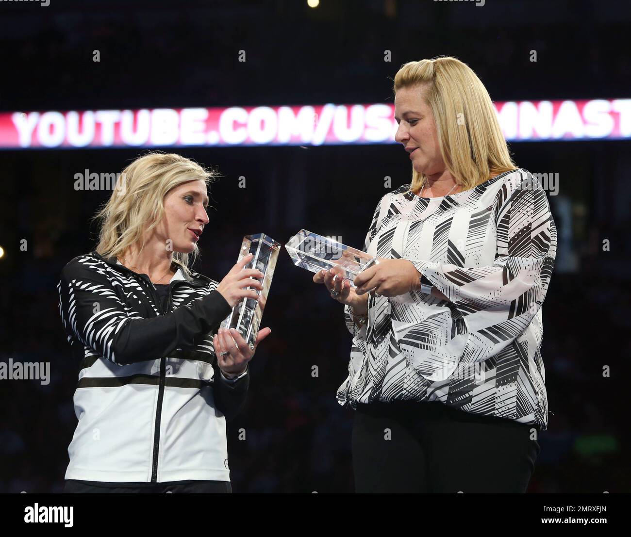 Kim Zmeskal Burdette, left, is named 2017 USOC Developmental Coach of ...
