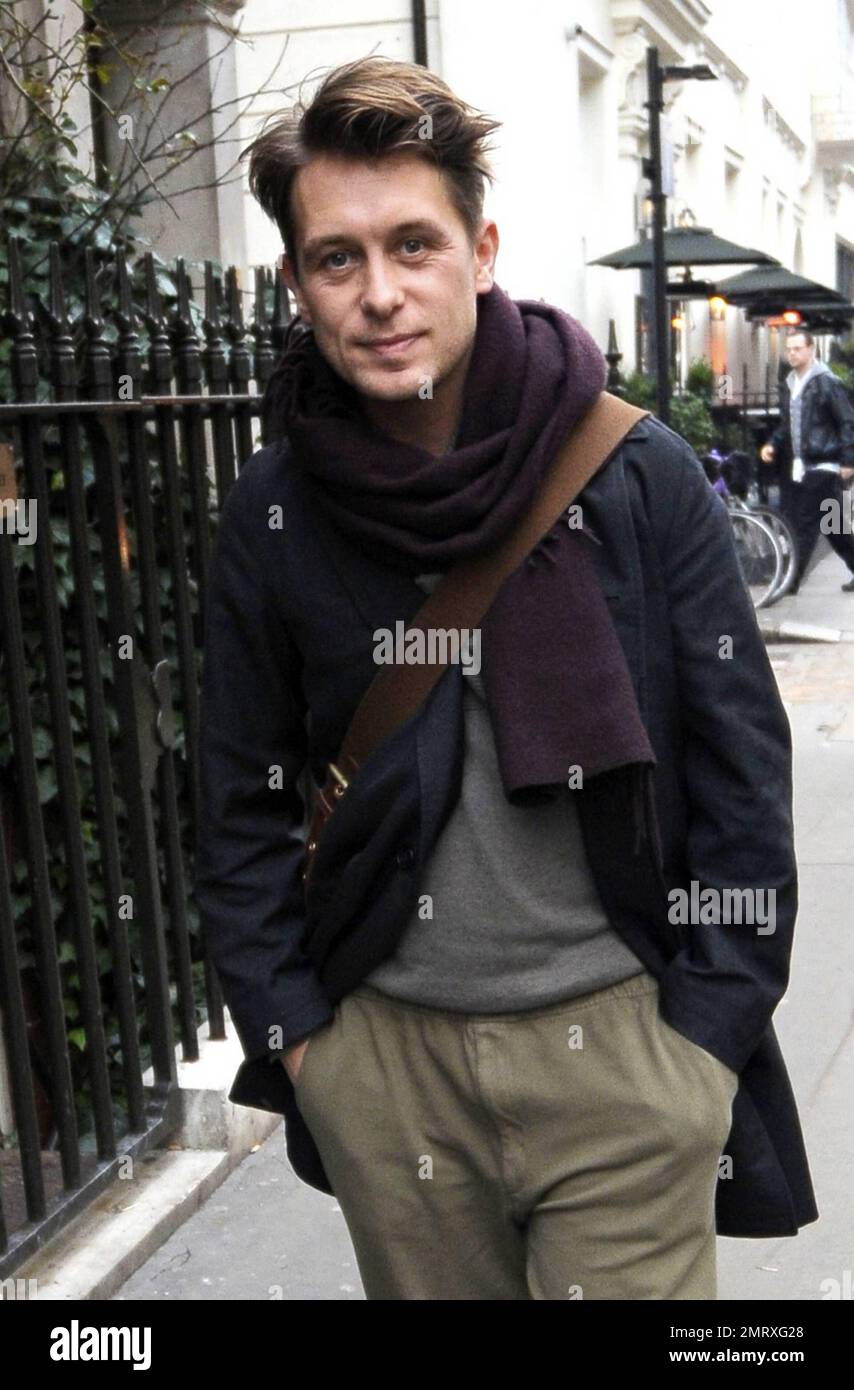 Take That's Mark Owen is all smiles as he strolls in Soho. London, UK ...