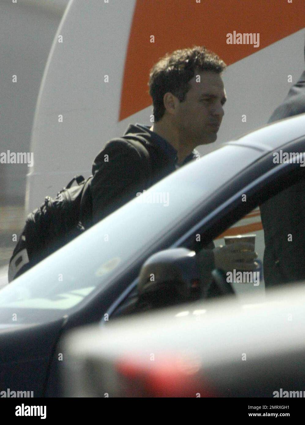 Exclusive!! Actor Mark Ruffalo was seen heading to a special effects ...