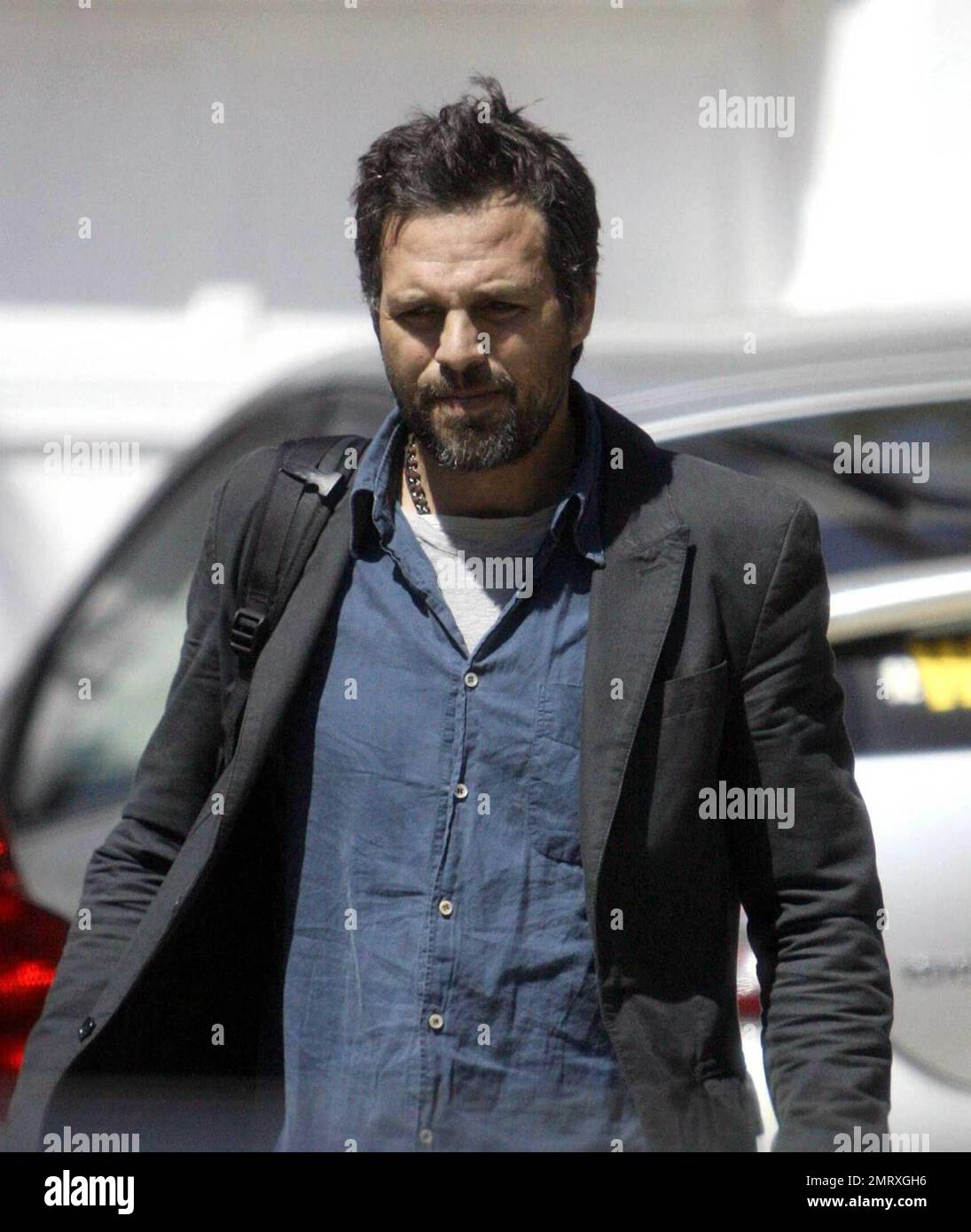 Exclusive!! Actor Mark Ruffalo was seen heading to a special effects ...