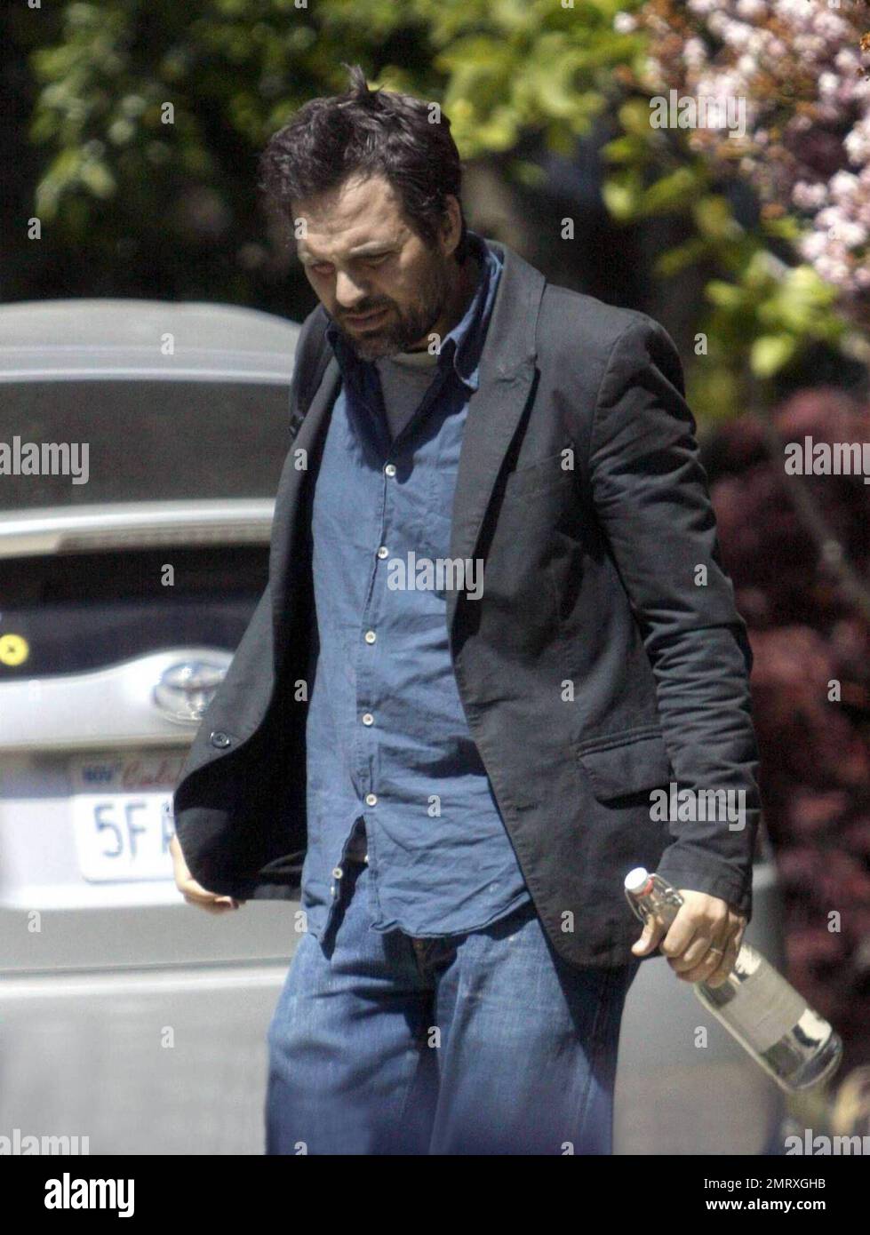 Exclusive!! Actor Mark Ruffalo was seen heading to a special effects ...