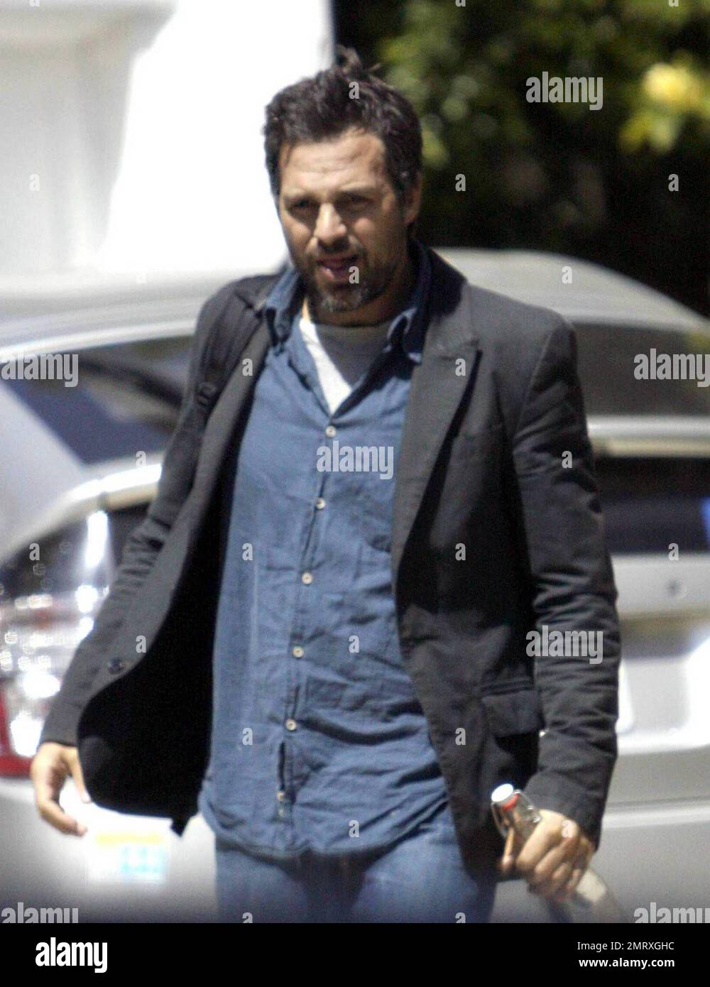 Exclusive!! Actor Mark Ruffalo was seen heading to a special effects ...