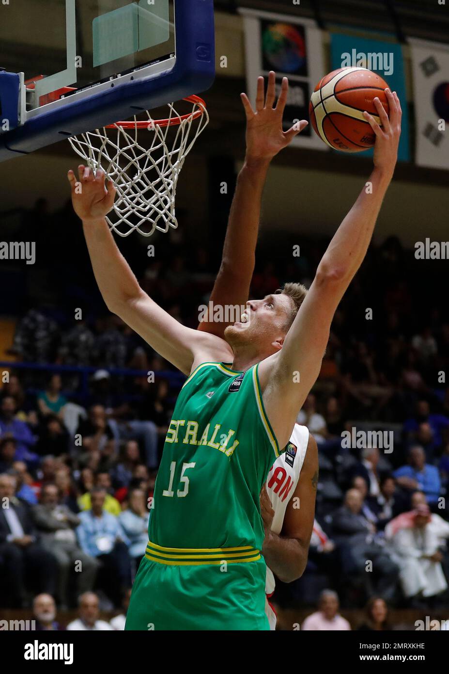 Australia's Matthew Hodgson, goes to the basket during the FIBA Asia ...