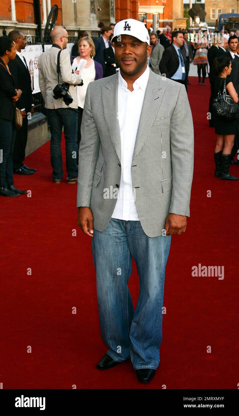 Tyler Perry at the premiere of "Why Did I Get Married Too" in London ...